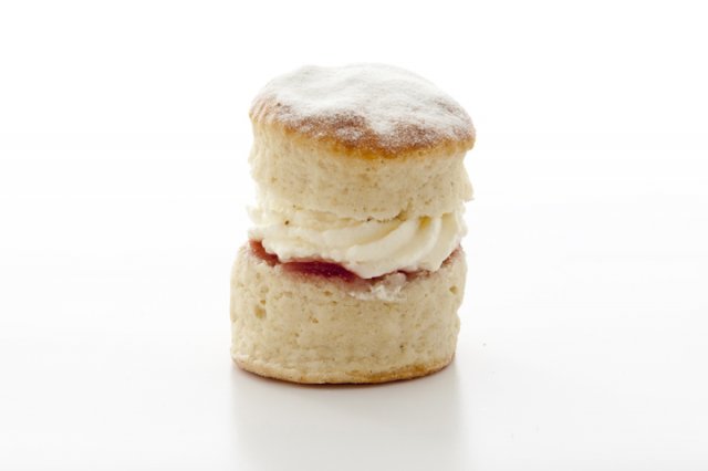 Cocktail Fresh Cream Scone Platter Of 12 (102010) | Janes Pantry